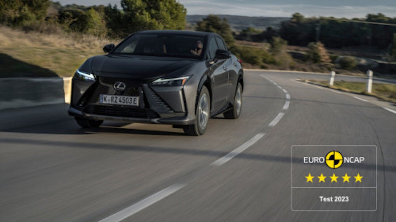 5 stelle Euro Ncap per Lexus RZ - L'Automobile