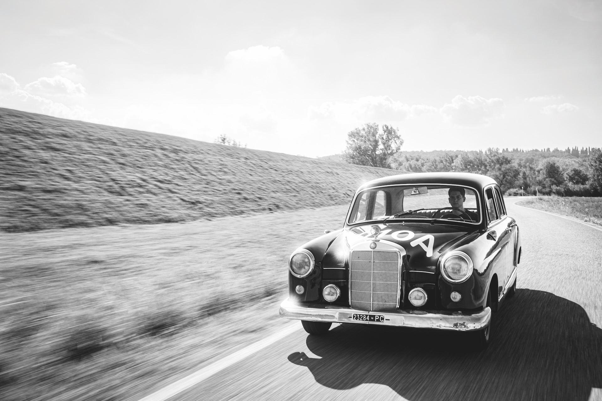 Mercedes-Benz 180 D, per una 1000 Miglia a gasolio - L'Automobile