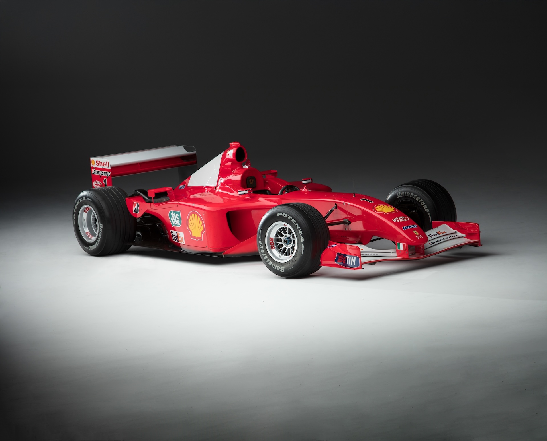 In vendita la Ferrari F1 2001 di Schumi - L'Automobile